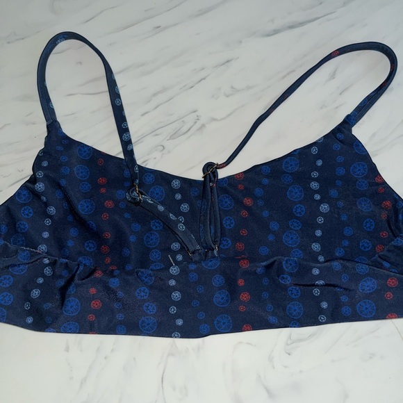Fair Harbor | Swim | Fair Harbor Bonnie Wright Navy Bikini Top Recycled ...